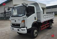 China Small Tip Truck HOWO 2 Ton 5 Ton Light Duty Dump Tipper Truck for sale