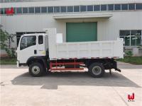 China Small Tip Truck HOWO 2 Ton 5 Ton Light Duty Dump Tipper Truck for sale