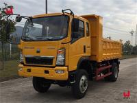 China Small Tip Truck HOWO 2 Ton 5 Ton Light Duty Dump Tipper Truck for sale