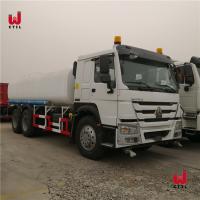 China CCC Volume Water Sprinkler Truck HOWO 6X4 Tanker Truck Volume for sale
