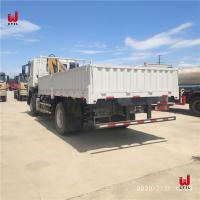 China HOWO 4X2 Truck Mounted Crane HW19710 18 Ton Crane Truck for sale