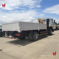 China HOWO 4X2 Truck Mounted Crane HW19710 18 Ton Crane Truck for sale
