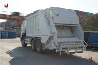 China 371hp 6X4 Trash Truck 18m3 Rear Load Compactor Garbage Truck HOWO Compactor Truck for sale