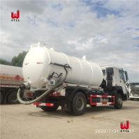 China 6 Wheelers 18m3 Sewer Vacuum Truck for sale