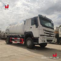 China 6 Wheelers 18m3 Sewer Vacuum Truck for sale