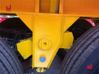 China CCC Axle Truck Semi Trailers 40t Flatbed Tractor Trailer for sale