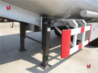 China Heavy 3 Axles Crude Oil Tanker Trailers 60000L Oil Tanker Truck for sale