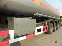 China Heavy 3 Axles Crude Oil Tanker Trailers 60000L Oil Tanker Truck for sale