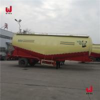 China CCC Dry Bulk Cement Tanker 60cbm Tractor And Semi Trailer for sale