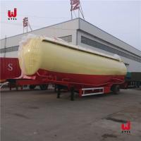 China CCC Dry Bulk Cement Tanker 60cbm Tractor And Semi Trailer for sale