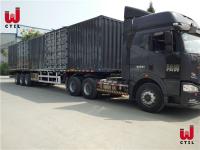China Box 13m 40 Foot Enclosed Trailers 60T Van Semi Trailer for sale