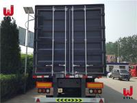 China Box 13m 40 Foot Enclosed Trailers 60T Van Semi Trailer for sale