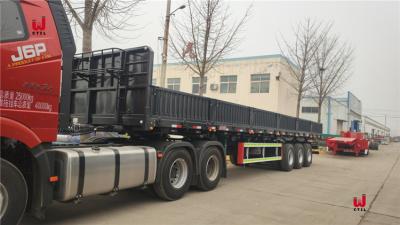 China Cattle 60t Truck Semi Trailers 12m Heavy Fence Semi Trailer for sale