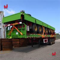 China Cattle 60t Truck Semi Trailers 12m Heavy Fence Semi Trailer for sale