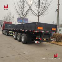 China Cattle 60t Truck Semi Trailers 12m Heavy Fence Semi Trailer for sale
