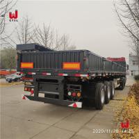 China Cattle 60t Truck Semi Trailers 12m Heavy Fence Semi Trailer for sale