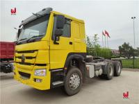 China SINOTRUK CNHTC HOWO 6X4 Reinforced Frame 420 horse power Semi Truck Head Sale in Ghana for sale