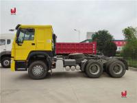 China SINOTRUK CNHTC HOWO 6X4 Reinforced Frame 420 horse power Semi Truck Head Sale in Ghana for sale