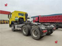 China SINOTRUK CNHTC HOWO 6X4 Reinforced Frame 420 horse power Semi Truck Head Sale in Ghana for sale