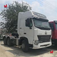 China SINOTRUK HOWO A7 420 HP 6x4 Tandem Axle Tractor Head Heavy Duty Tractor Truck for sale