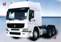 China New HOWO Heavy Duty 6x4 Blue/Red 336/371HP Tractor Truck for sale