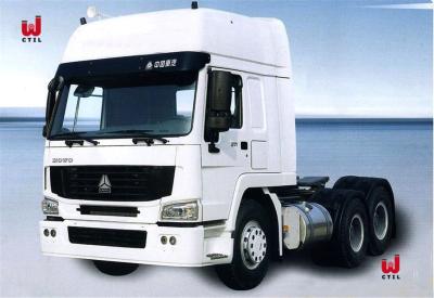 China New HOWO Heavy Duty 6x4 Blue/Red 336/371HP Tractor Truck for sale