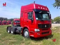China New HOWO Heavy Duty 6x4 Blue/Red 336/371HP Tractor Truck for sale