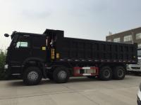 China Brand New HOWO 8X4 12 Wheels 40 ton construction work big dump truck for sale