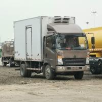 China Centigrade Fridge Box Van WD615.62 Reefer Box For Pickup Truck for sale