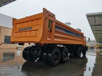 China 70-110 Tons 8X4 8X8 Flat Push Articulated Dump Truck for sale