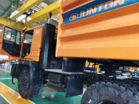 China 70-110 Tons 8X4 8X8 Flat Push Articulated Dump Truck for sale