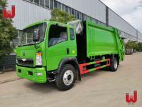 China CCC Compactor Garbage Truck 6CBM Dump Truck Trash Removal for sale