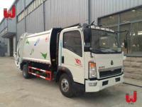 China 8CBM Light Duty Waste Management Rear Loader compactor Garbage Truck for sale