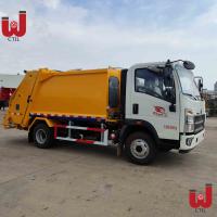 China CCC Compactor Garbage Truck 6CBM Dump Truck Trash Removal for sale