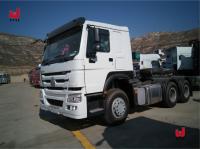 China HOWO 371hp 60 Tons 10 Wheeler Heavy Duty Tractor Truck and Trailer for sale