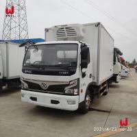 China 14t Box Truck Reefer Unit 4X2 CCC Single Axle Van Euro 2 for sale