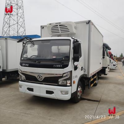 China 14t Box Truck Reefer Unit 4X2 CCC Single Axle Van Euro 2 for sale