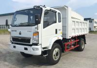 China Small Tip Sinotruck RHD 3 - 10 Ton Light Duty Dump Tipper Truck for sale