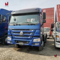 China New/Used HOWO Heavy Duty 30Ton 420HP Black/Red Tractor Head Truck for sale