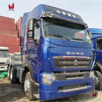 China Sinotruk HOWO 30-50Ton 420HP Diesel  Heavy Duty Tractor Head Truck for sale