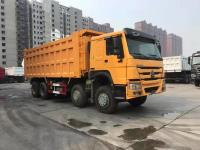 China HOWO Brand New 371HP 12 Wheels 30 Cbm 40 Tons Heavy Duty Dump Truck for sale