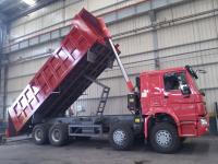 China HOWO Brand New 8x4 371HP 12 Wheels 30 Cbm 40 Tons Dump Truck for sale
