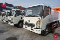 China Light Duty 8CBM garbage remoral Rear Loader compactor Garbage Truck for sale