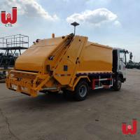 China Light Duty 8CBM back loader garbage remoral compactor Garbage Truck for sale