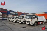 China Light Duty Waste Compactor Truck 6CBM Compactor Garbage Truck for sale