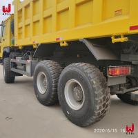 China CCC Tri Axles Dump Truck 6x6 Wheel Driver 371HP 30 Tons for sale