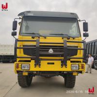 China CCC Tri Axles Dump Truck 6x6 Wheel Driver 371HP 30 Tons for sale