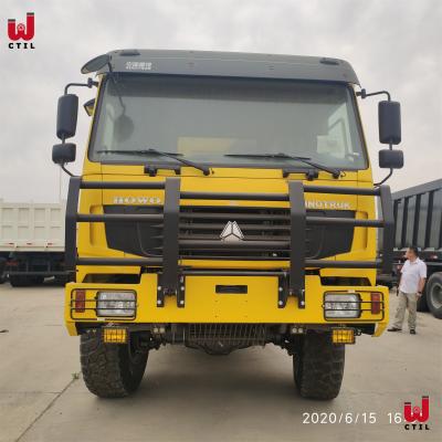 China CCC Tri Axles Dump Truck 6x6 Wheel Driver 371HP 30 Tons for sale