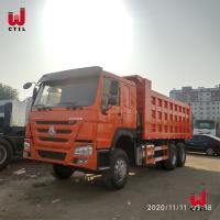 China HW76 375HP Heavy Duty Dump Truck Zz3257n3847a 6x4 30 Tons for sale