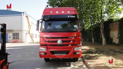 China HOWO SINOTRUK New Red/Black/Yellow Heavy Duty 6x4 Tractor Trailer Head Truck for sale